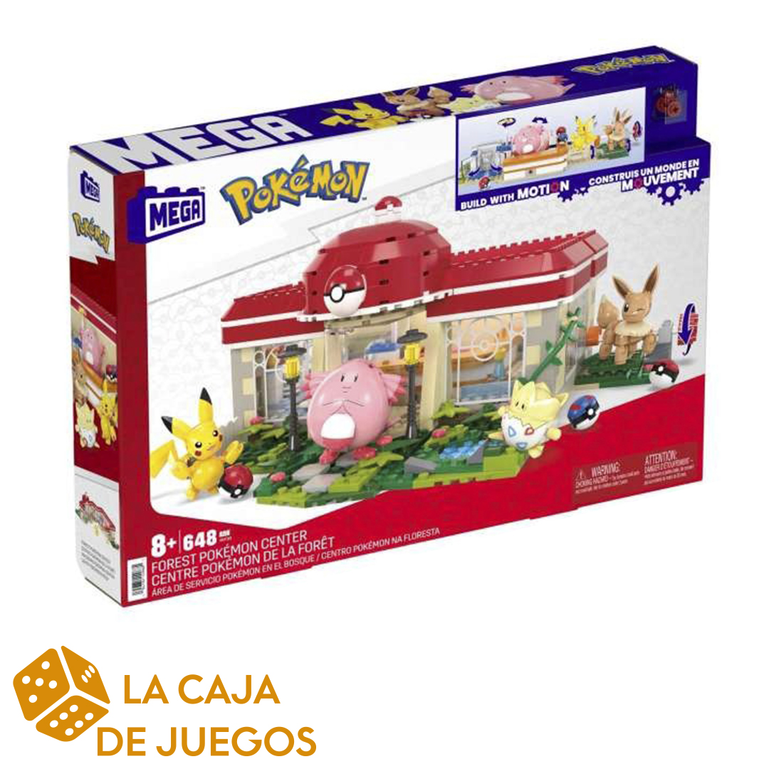 MEGA CONSTRUX FOREST POKEMON CENTER | La Caja de Juegos