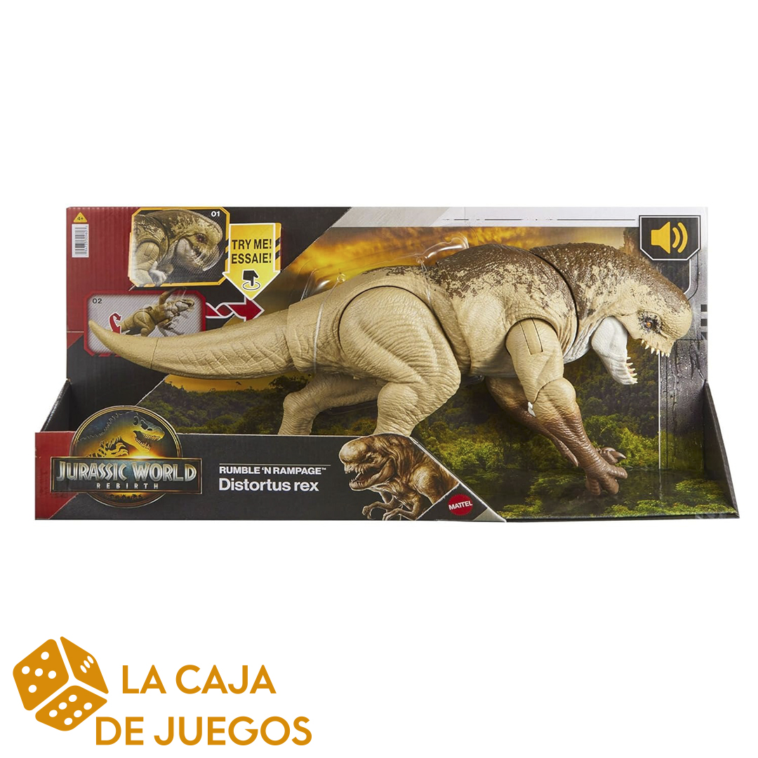 JURASSIC WORLD DISTORTUS REX | La Caja de Juegos